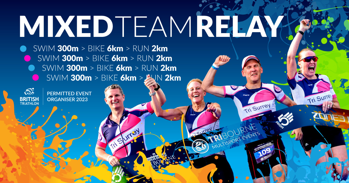 Eastbourne Mixed Team Relay Triathlon
